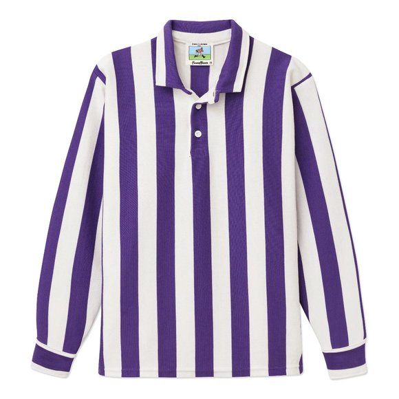 Rowing Blazers | Shirts | Nwt 95 Rowing Blazers Purple Striped Super ...